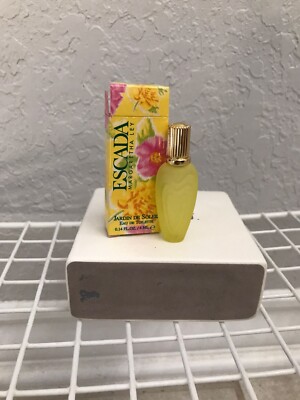Escada MARGARETHA LEY JARDIN DE SOLEIL MINIATURE Perfume EDT 0.14 oz ...