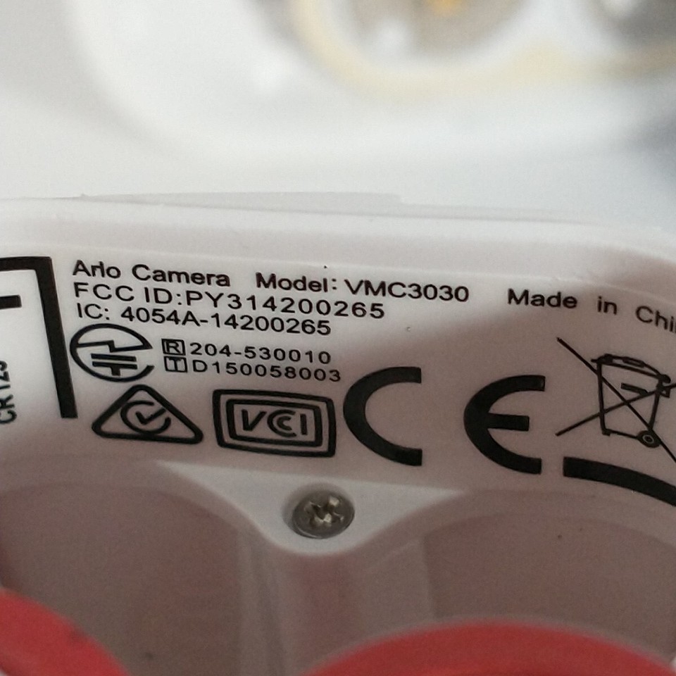 2x Netgear Arlo VMC3030 Add-On Wireless Security Cameras ONLY | eBay