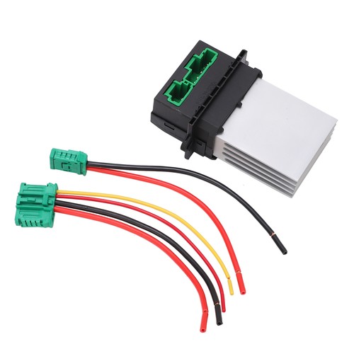 Heater Motor Blower Fan Resistor with Wiring Plug Harness for Citroen ...