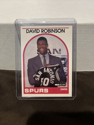 1989-90 NBA Hoops - #138 David Robinson Rookie Card San Antonio Spurs 🔥 ...