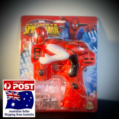 Bubble Machine Spider-Man Bubble Gun Bubble Blower Outdoor Toy ...