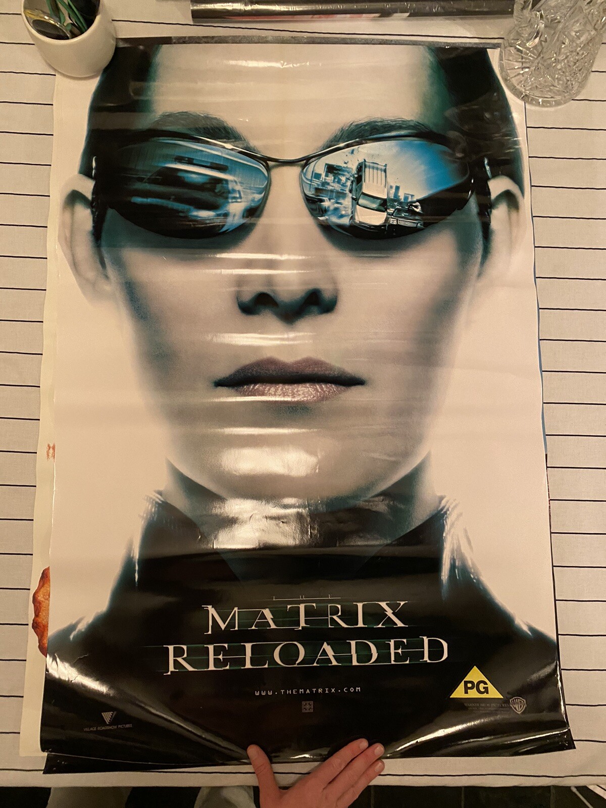 The Matrix Reloaded Trinity Teaser One Sheet Movie Poster | eBay Australia
