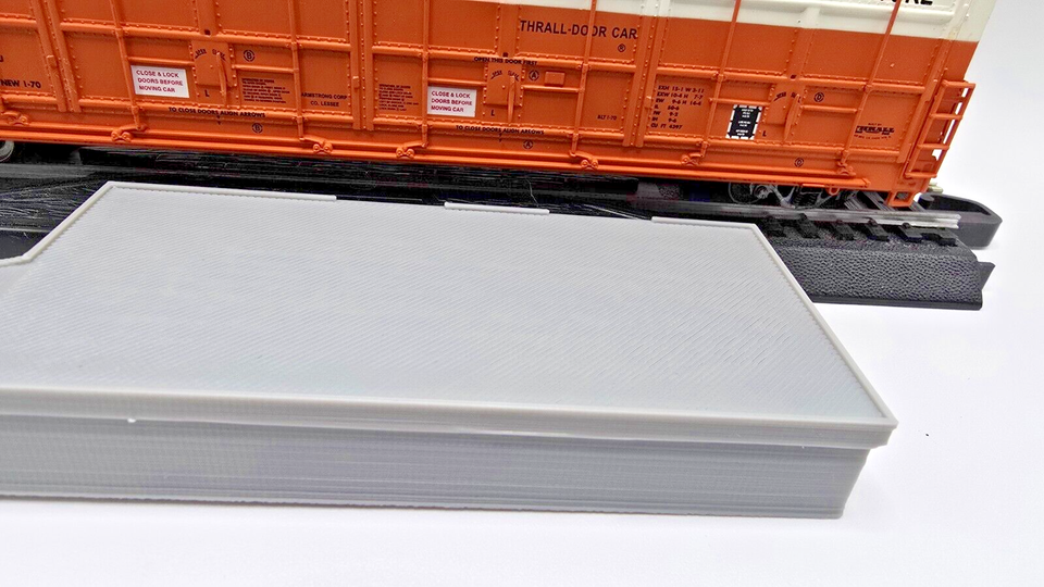 HO Scale Concrete Loading Dock Platform For Freight and Warehouse ...