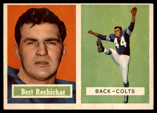 1957 Topps #41 Bert Rechichar EX/NM Colts ID:72358 | eBay