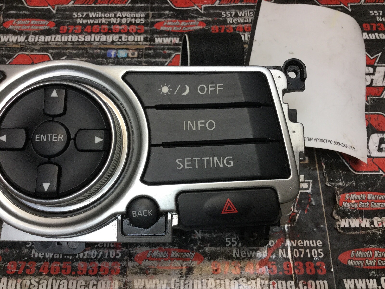 07 08 INFINITI G35 INFO GPS RADIO DISPLAY SCREEN CONTROL PANEL UNIT | eBay