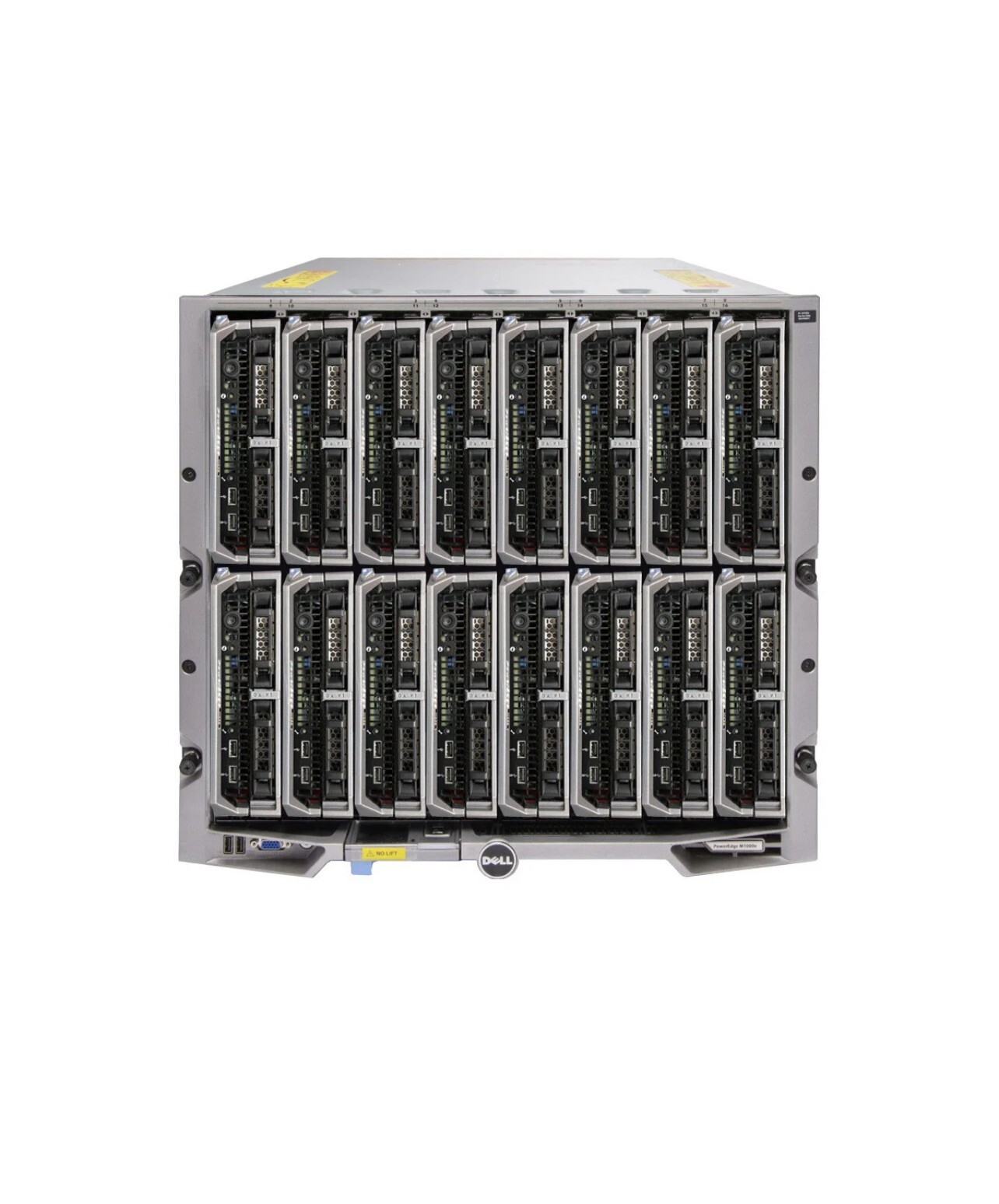 Dell PowerEdge M1000e 16x M620 Blades 2x Xeon E5-2680 256 Core Server ...