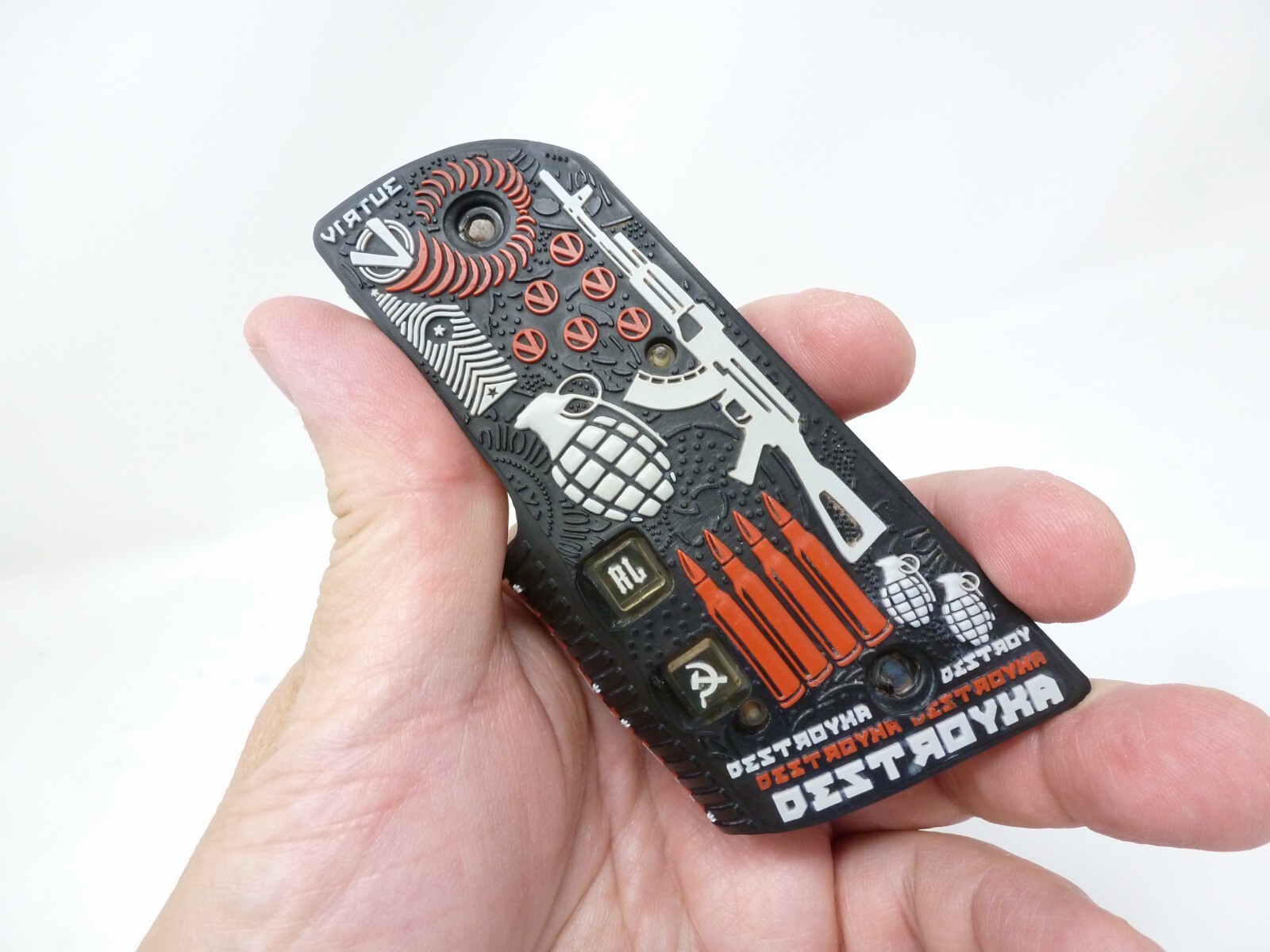 VIRTUE RUSSIAN LEGION SHOCKER SFT NXT PAINTBALL 45 GRIPS FRAME WGP DYE ...