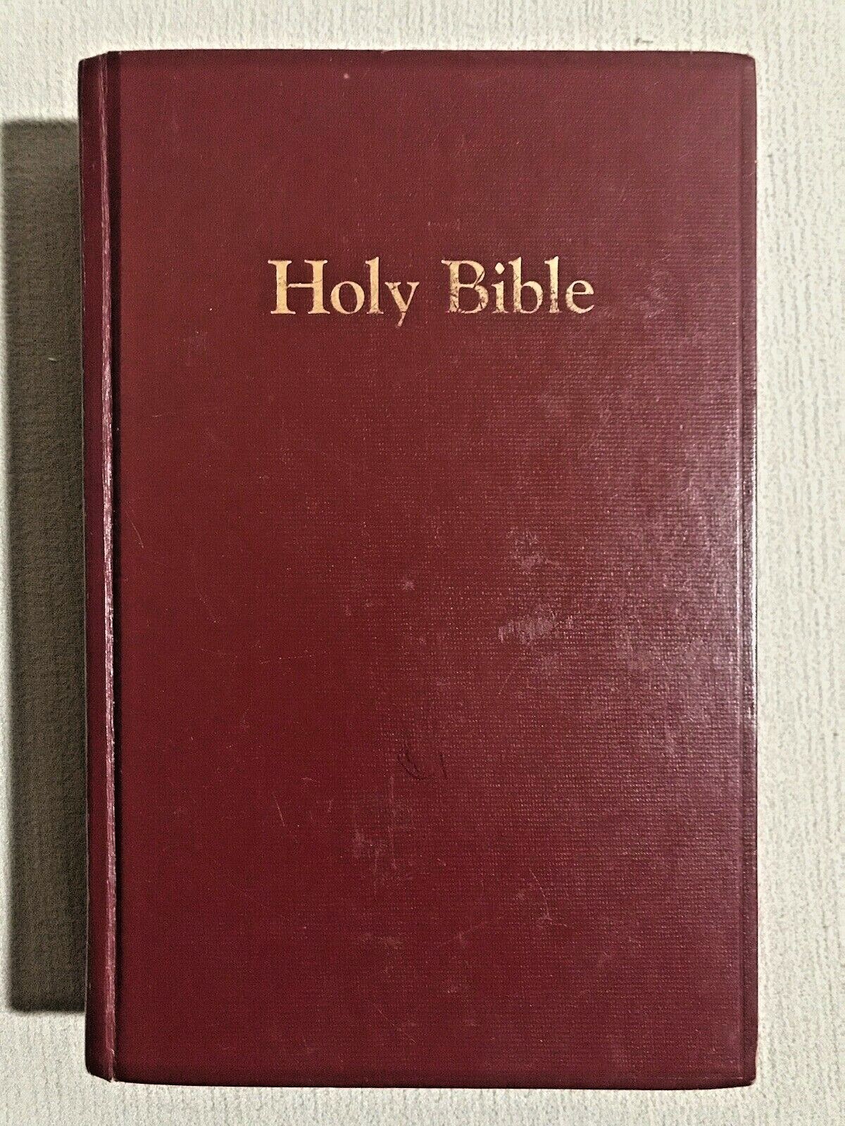 HOLY BIBLE, New King James Version, Red Letter, Dictionary, Concordance ...