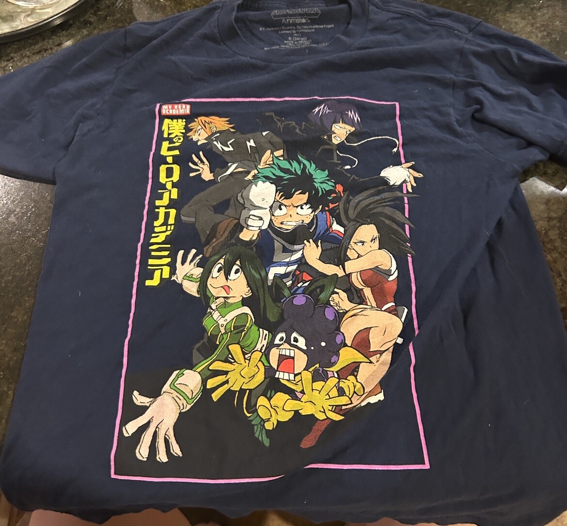 My Hero Academia Officially Licensed T-Shirt Small B… - Gem