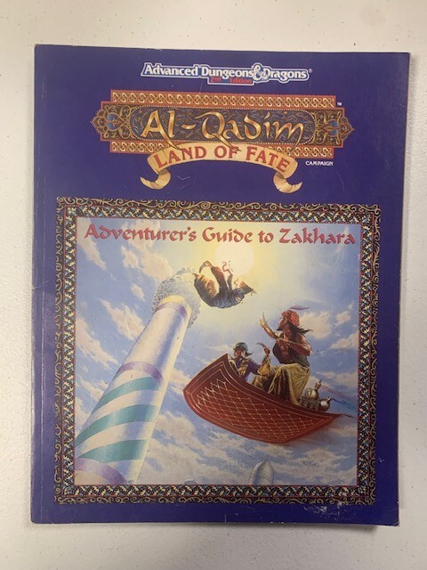 AD&D Adventurer's Guide to Zakhara - Al Qadim Land of Fate | eBay