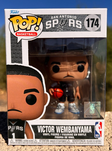 Funko Pop Basketball - San Antonio Spurs - Victor Wembanyama (#174, NEW ...