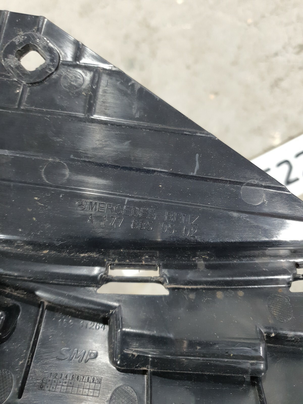 Mercedes A Class W177 Front Bumper Left Inner Bracket 2018 On ...