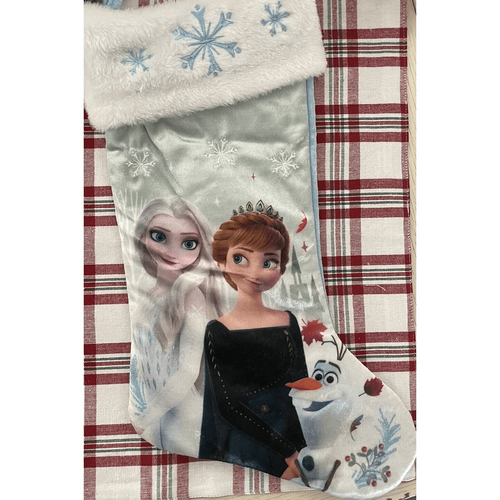 Disney Frozen Christmas Stocking Elsa, Anna, & Olaf Stocking 20” Kurt ...