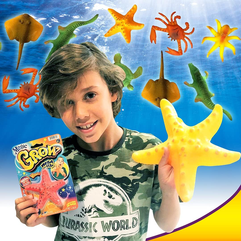 Magic Grow Ocean Themed Assorted Beach Life Sea Creatures Pool Toys ...