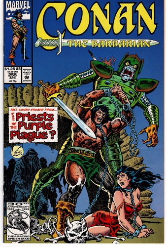 Conan The Barbarian #255 VG/Fine 1970 Series Marvel Comics Group | eBay