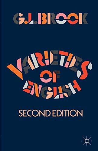 Varieties of English by Brook, G. Paperback / softback Book The Fast ...