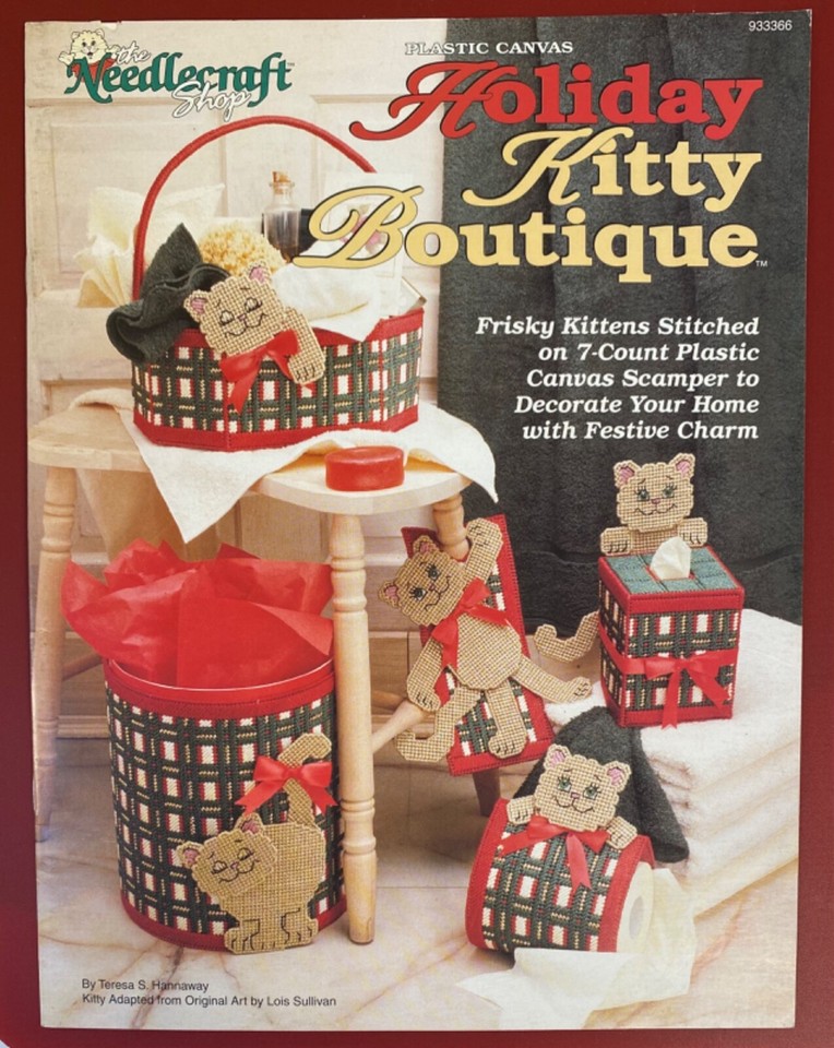 Christmas Holiday LOT OF 3 PATTERN Booklets Cat Halloween Easter ...