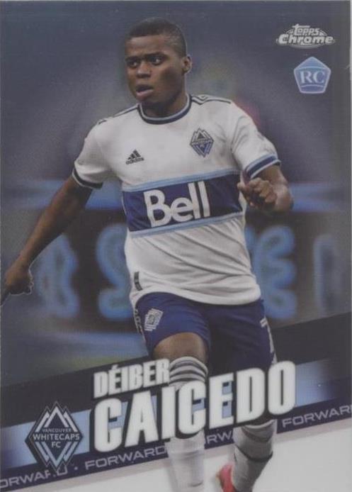 2022 Topps Chrome MLS - Deiber Caicedo #133 (RC) for sale online | eBay