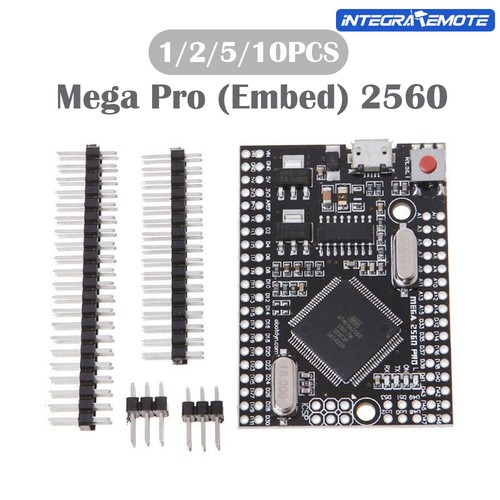 Arduino Mega 2560 Pro with USB CH340G, ATMEGA2560-16AU, ProtoShield V3 ...