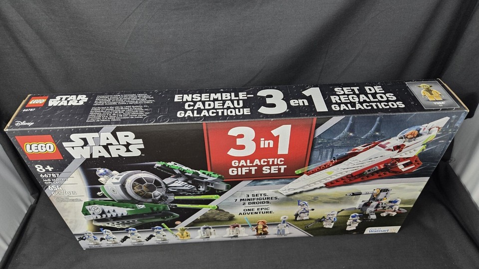 LEGO STAR WARS 3 In 1 Galactic Gift Set 66787 Jedi Masters NEW Walmart ...