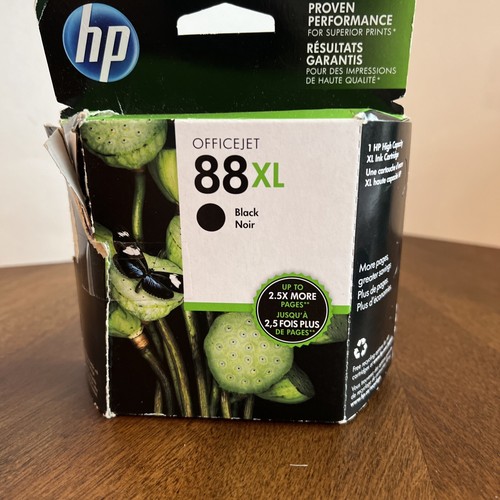 HP 88XL Black Ink Print Cartridge Exp 2022 | eBay