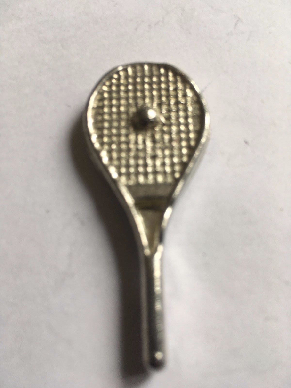 Tennis Ball On Bat TG224 Made from Solid Fine English Pewter Pin Lapel ...