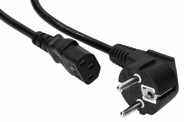 Computer Stromkabel PC Netzkabel 1 5 schwarz Weis günstig kaufen | eBay