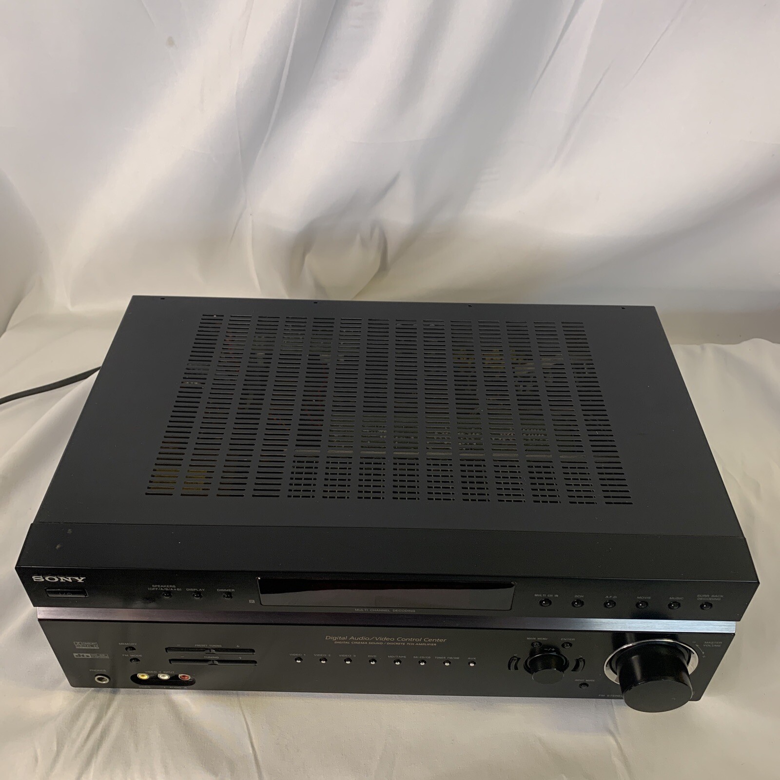 Sony STR DE697 7.1 Channel 700 Watt Audio Video A/V Control Center ...