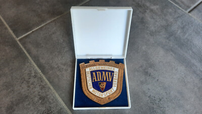 ADMV PLAKETTE EMBLEM DDR MOTORSPORT RAR OSTALGIE TRABANT WARTBURG 1966 ...