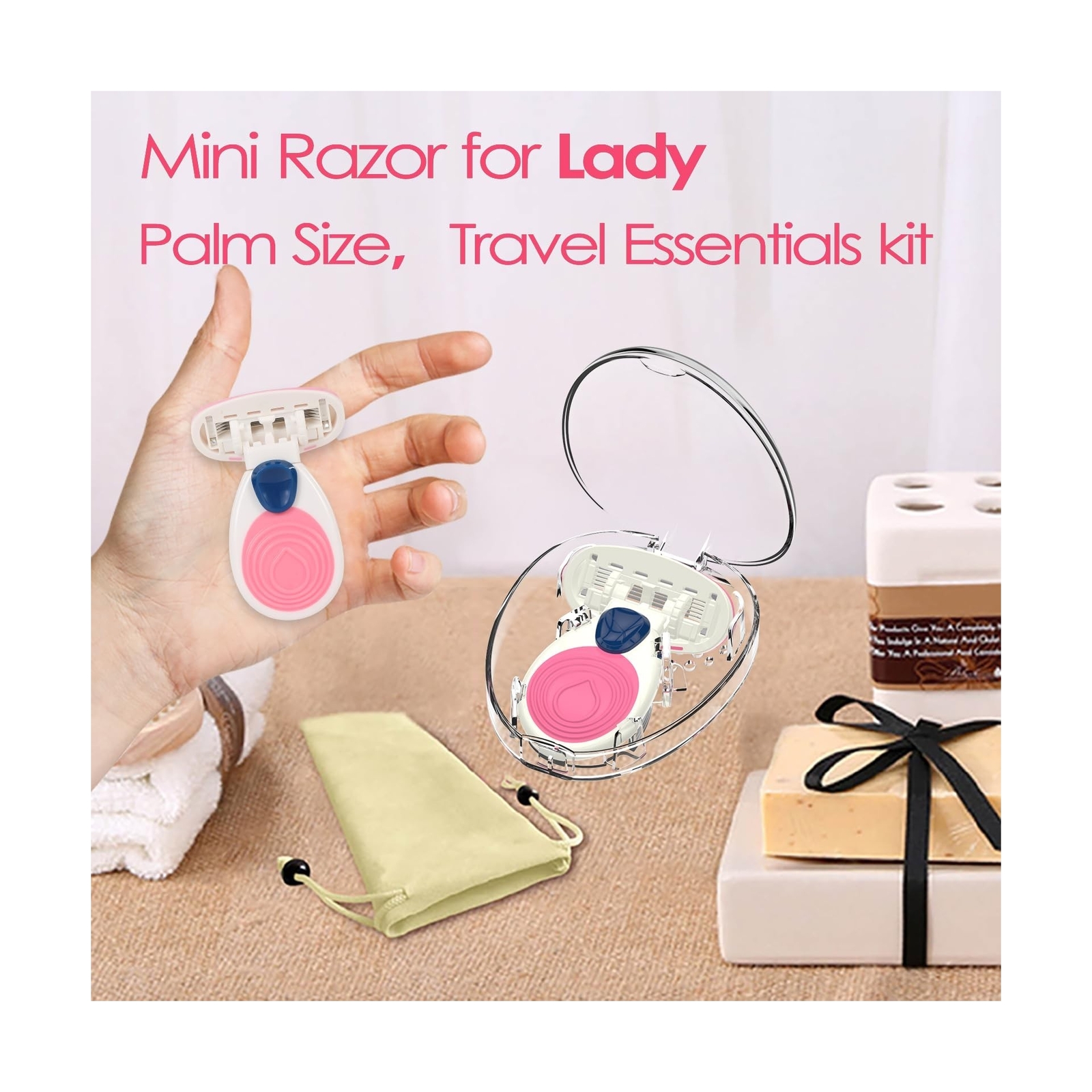 Mini Razors, Travel Razors for Women, Womens Razors for Shaving, 5 ...