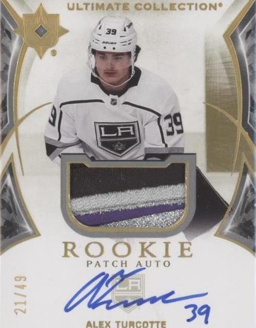 2021-22 Upper Deck Ultimate Collection - Ultimate Rookies Alex Turcotte ...