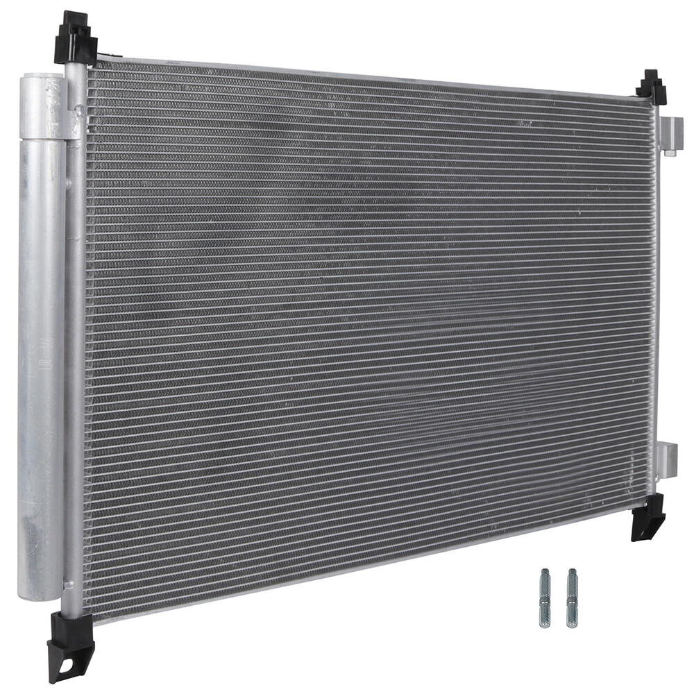 For 2014 15-2019 Nissan Rogue Aluminum Radiator & AC Condenser Cooling ...