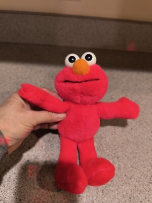 Elmo Plush Sesame Workshop Red Elmo Stuffed Toy 9” No Tush Tag | eBay