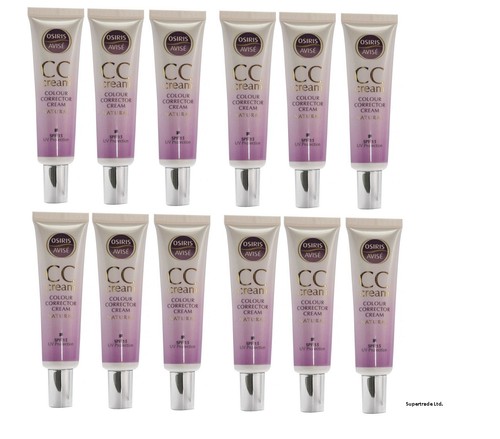 Osiris Avise CC Cream Color Corrector Cream SPF15 UV Protection Natural ...