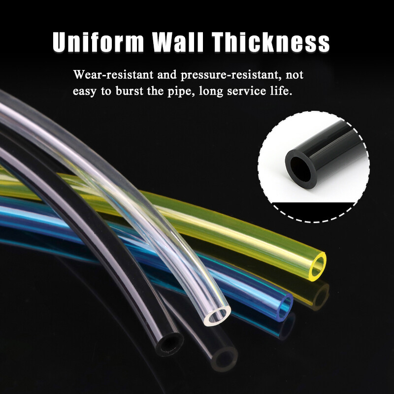 Gasoline Pipe Polyurethane Fuel Tube Petrol Diesel Oil Line Hose Tubing ...