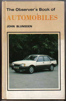 Observer's Book of Automobiles 1982 25th Edition motor car annual | eBay