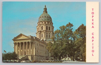 Topeka Capitol Kansas State Capitol in Topeka Kansas Postcard | eBay