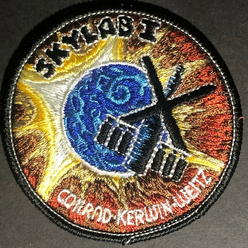 Vintage NASA Skylab I Embroidered Patch Round 2 3/4" | eBay