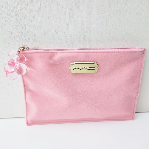 MAC Pink Makeup Cosmetic Bag, Travel Toiletry Pouch Purse Case, Brand ...