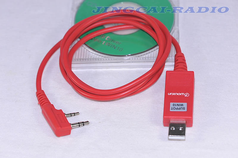 Original WouXun USB Programming Cable for KG-UVD1P KG-UV6D KG-UV8D Radio + CD | eBay