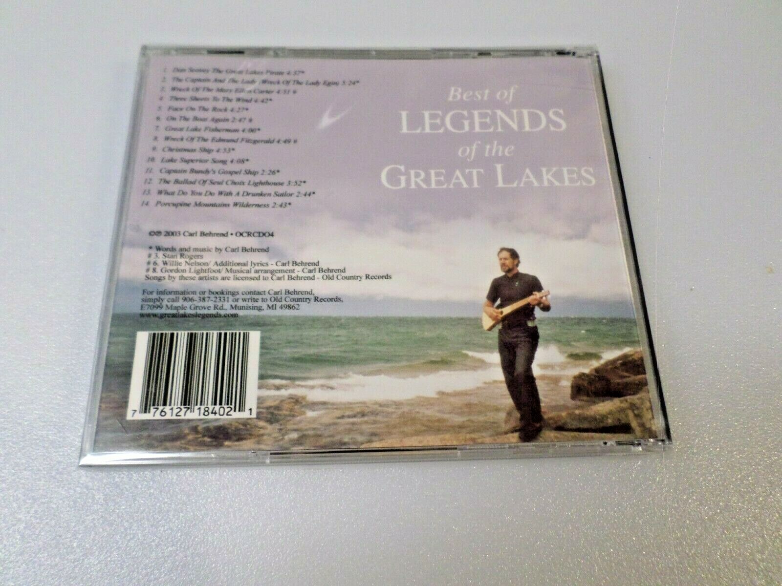 Legends of the Great Lakes by Behrend, Carl (CD, 2005) for sale online ...