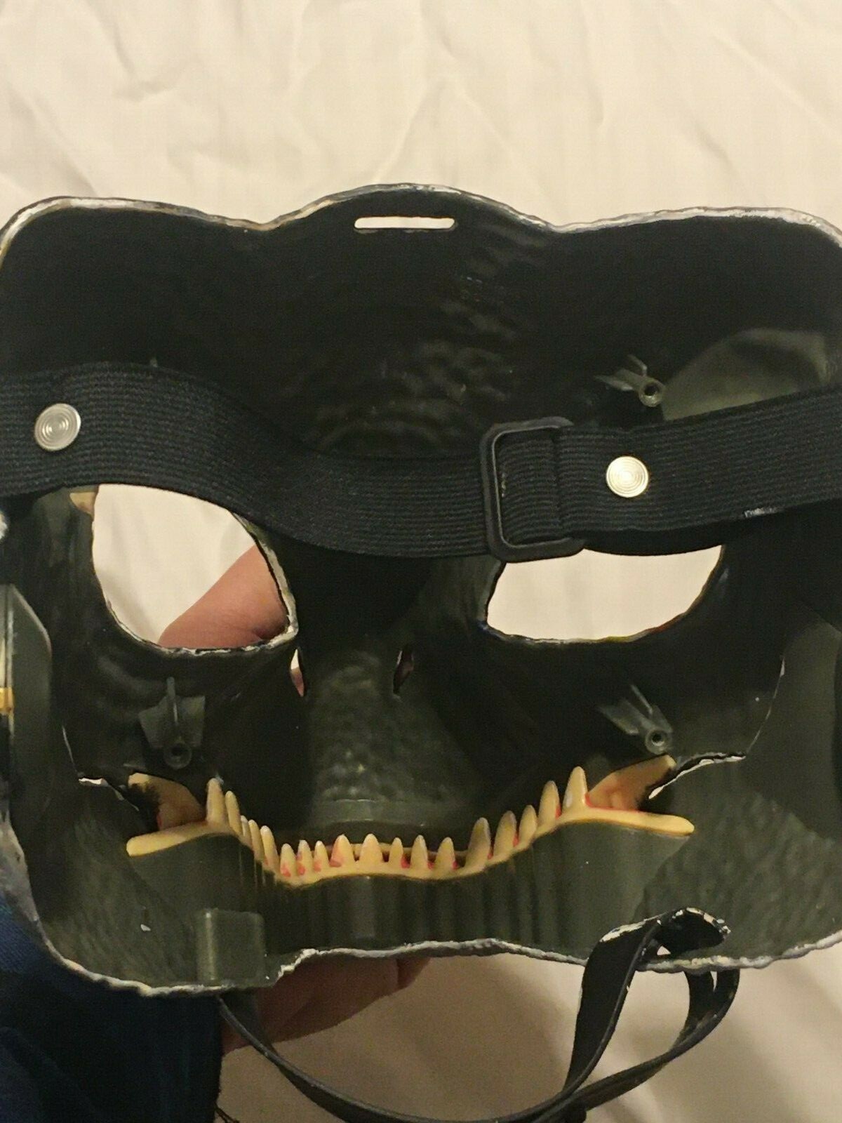 Hand Painted Raptor Mask - Gem