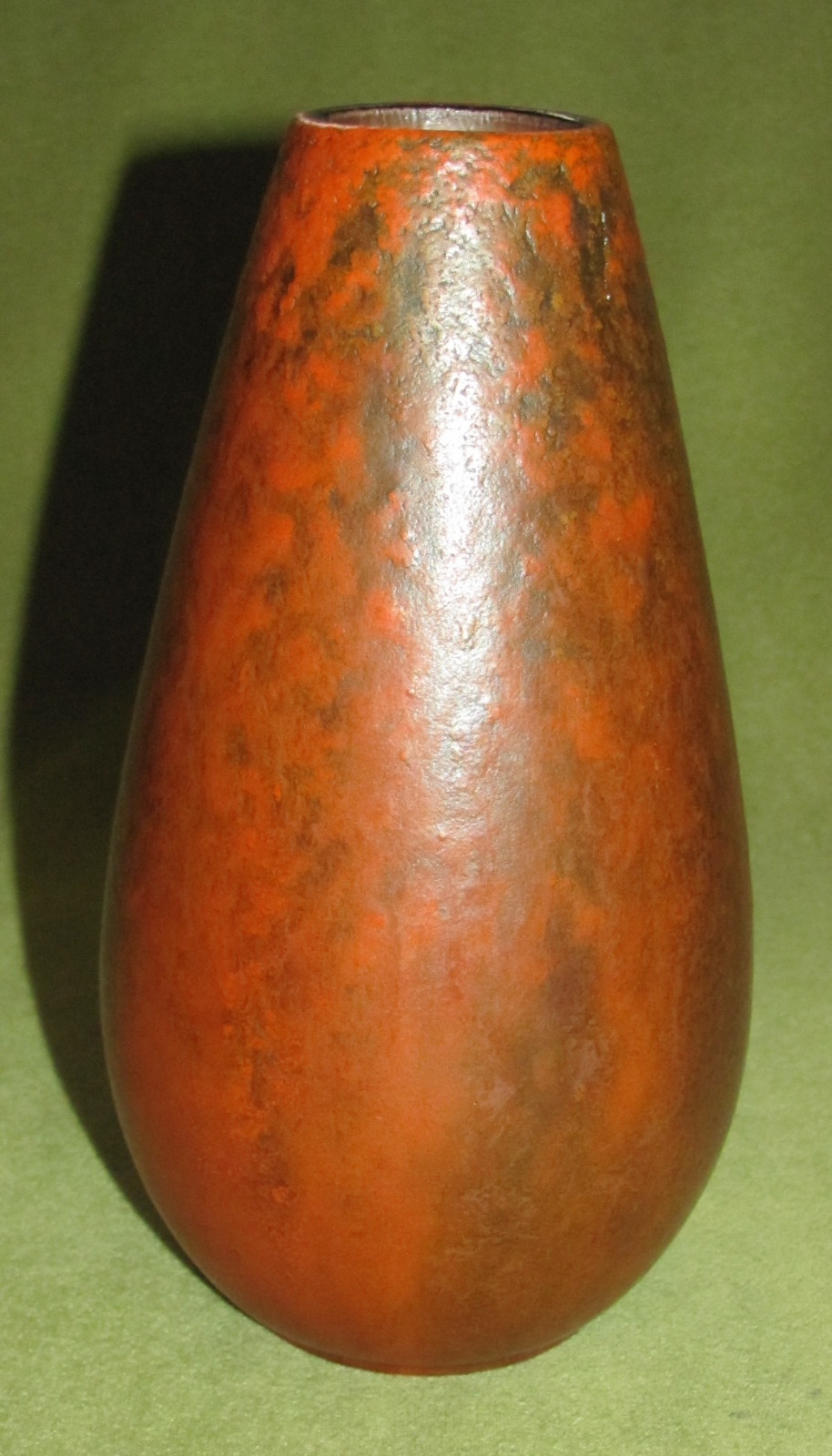 Ruscha Vulkano Vase Orange | eBay.de