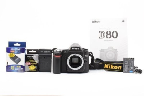 Nikon D80 DSLR Camera Body Used Excellent Condition Compact Digital SLR ...
