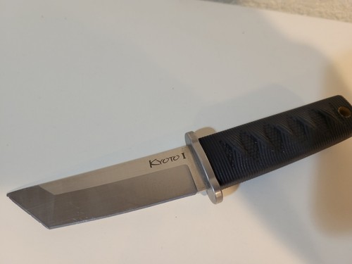 Cold Steel Kyoto I Tanto Fixed Blade Knife Full Tang | eBay