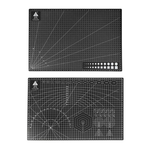 17.7" x 11.8" Cutting Mats 2pcs Rotary Fabric Double Sided for Sewing ...