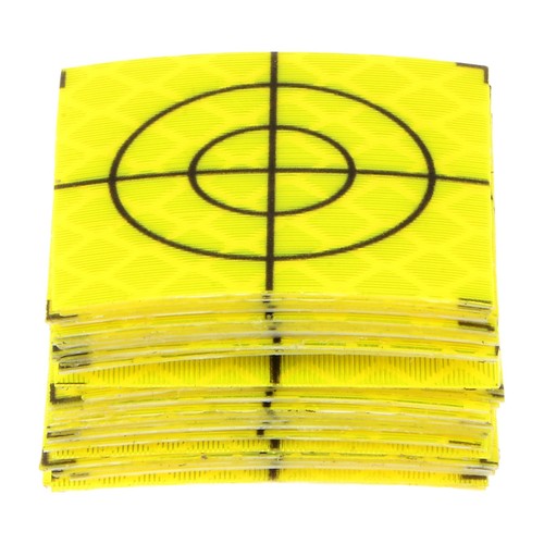 30pcs Survey Reflector Sheets 30mm Self-adhesive Survey Target Mark ...