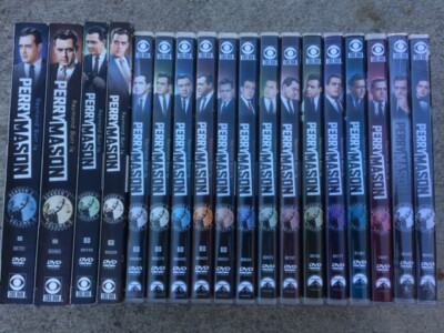 Perry Mason Complete Series 1-9 DVD Set Seasons 1 2 3 4 5 6 7 8 9 lot ...