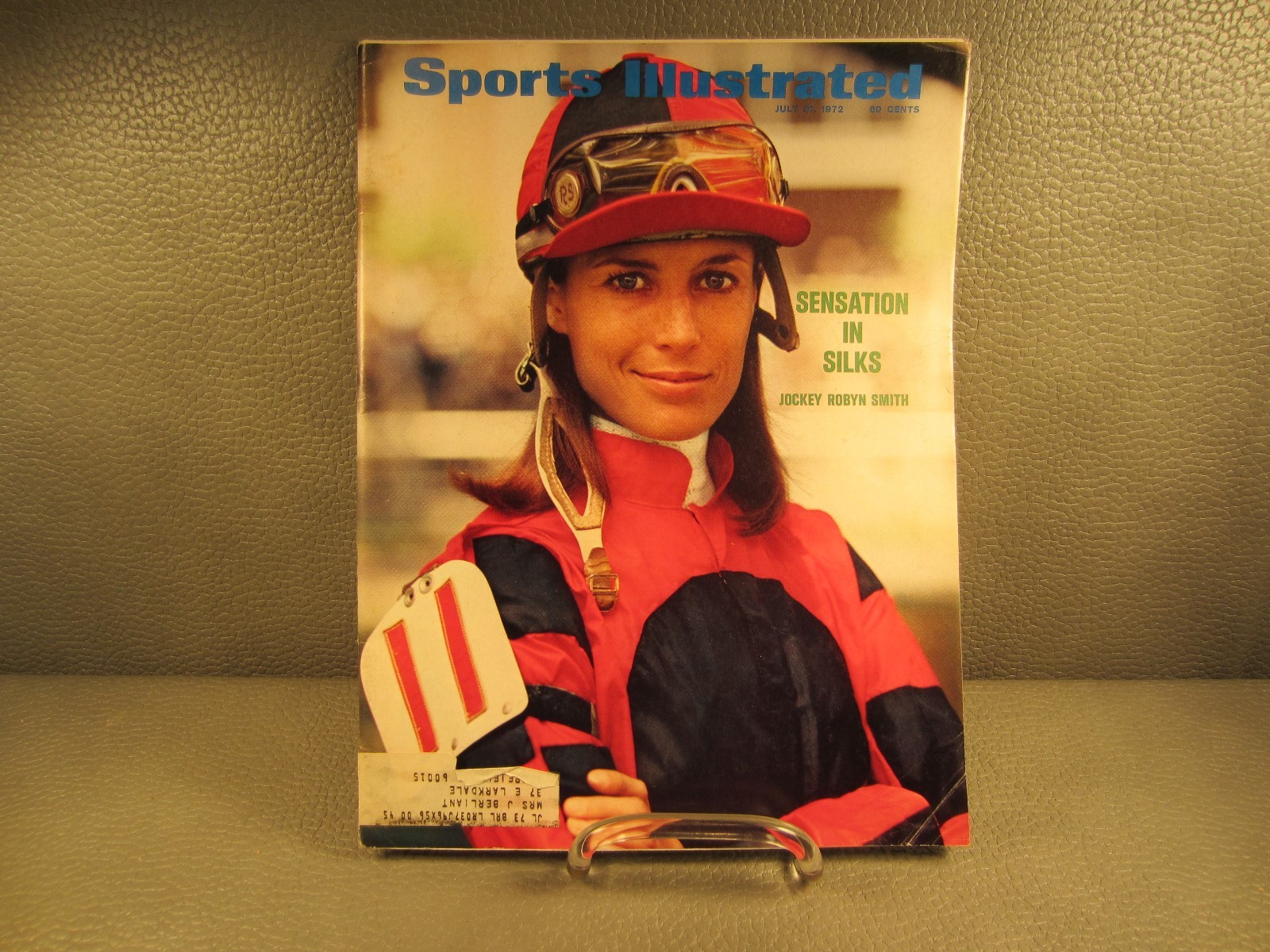 Vintage Sports Illustrated July 31,1972 Horse Racing Jockey Robyn Smith ...