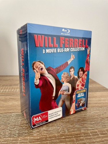 WILL FERRELL 3 MOVIE BLU-RAY COLLECTION | VERSION ORIGINALE | NEUF SOUS ...